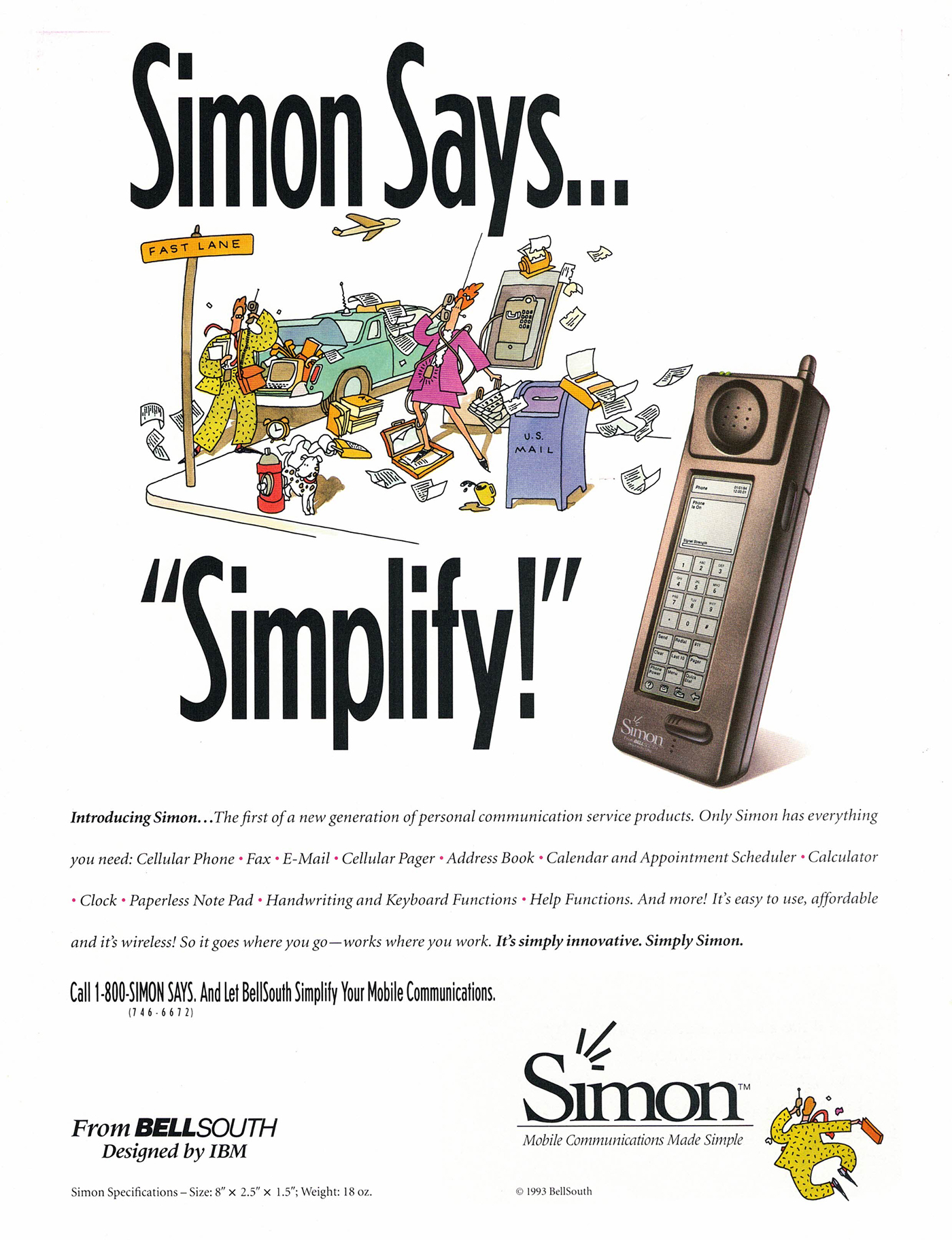 IBM Simon, czyli ojciec iPhone'a. Jak powstał pierwszy smartfon na świecie IBM Simon, czyli ojciec iPhone'a. Jak powstał pierwszy smartfon na świecie