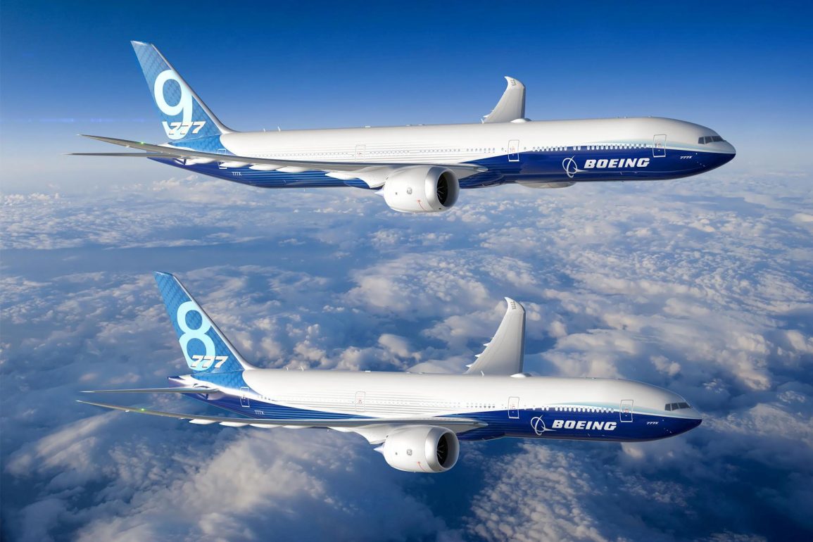 Największy na świecie, towarowy Boeing 777-8F ma już swojego pierwszego ...