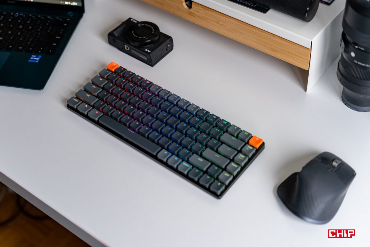 Test Keychron K3 version 2 (K3E3). Tak! Znalazłem! Takiej klawiatury ...