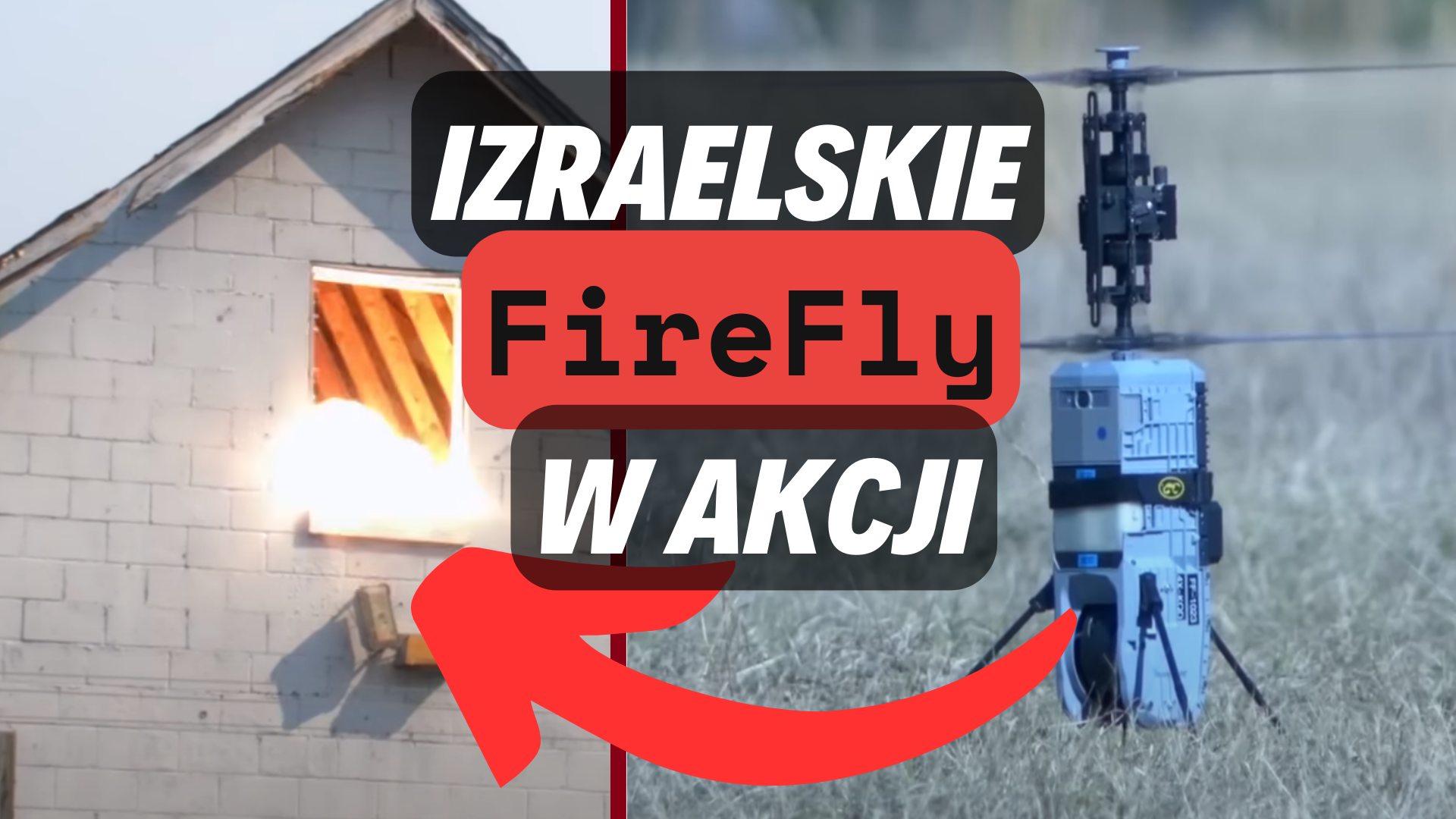 Izraelskie drony FireFly to przełom w wojnie toczonej w miastach