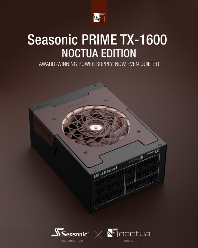 PRIME TX-1600 Noctua Edition - zasilacz, który chcesz mieć! PRIME TX-1600 Noctua Edition - zasilacz, który chcesz mieć!